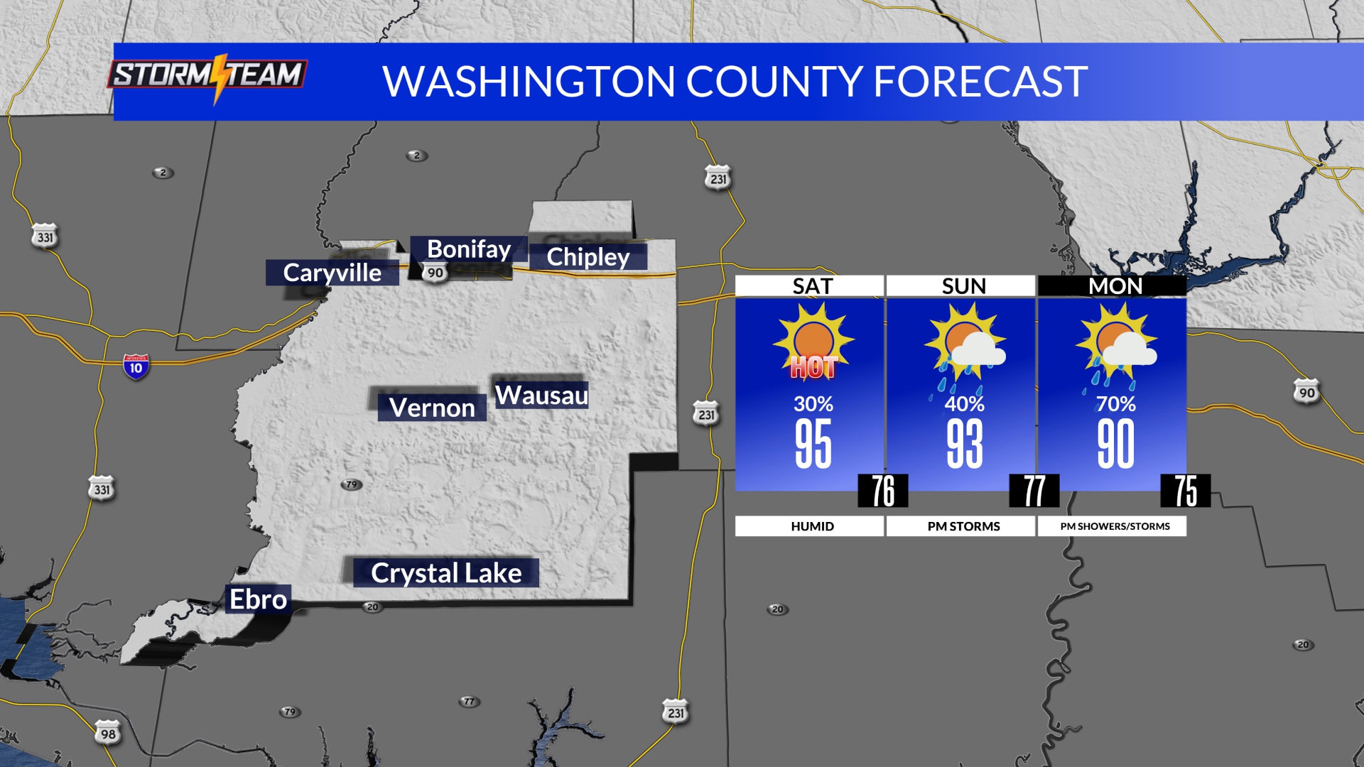 WMBB News 13 Weather Forecast Center