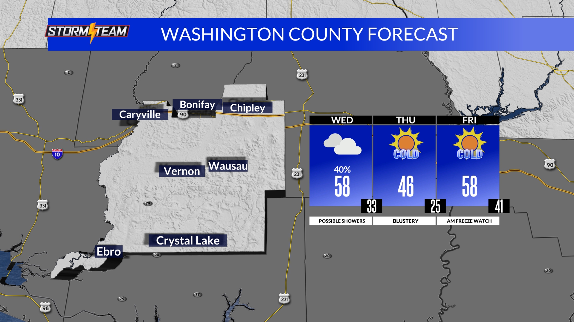 WMBB News 13 Weather Forecast Center