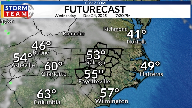 Raleigh Weather | 7 Day & Hourly Forecast | WNCN CBS17.com