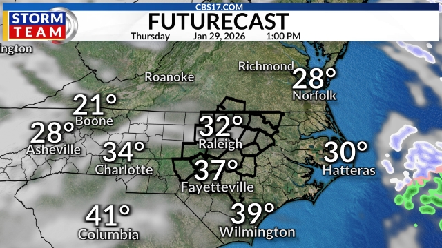 Raleigh Weather | 7 Day & Hourly Forecast | WNCN CBS17.com