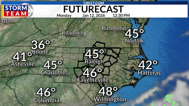 Raleigh Weather Hourly from CBS 17 Storm Team | WNCN CBS17.com