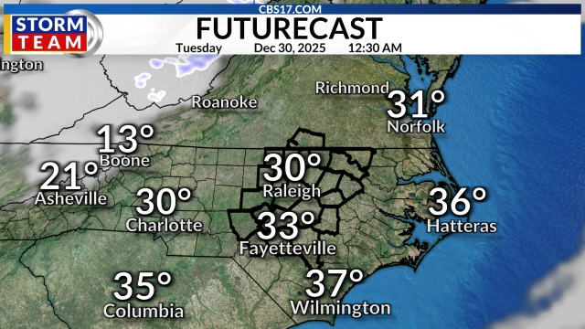 Raleigh Weather Hourly from CBS 17 Storm Team | WNCN CBS17.com