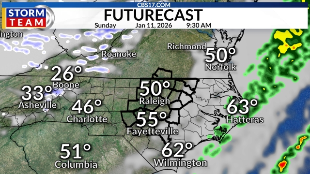 Raleigh Weather Hourly from CBS 17 Storm Team | WNCN CBS17.com