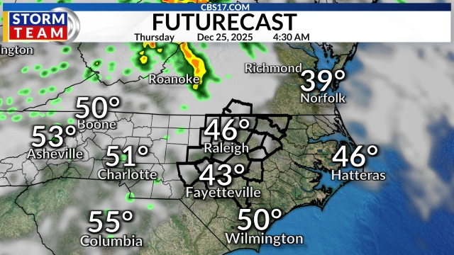 Raleigh Weather | 7 Day & Hourly Forecast | WNCN CBS17.com