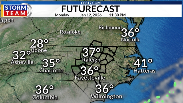 Raleigh Weather Hourly from CBS 17 Storm Team | WNCN CBS17.com