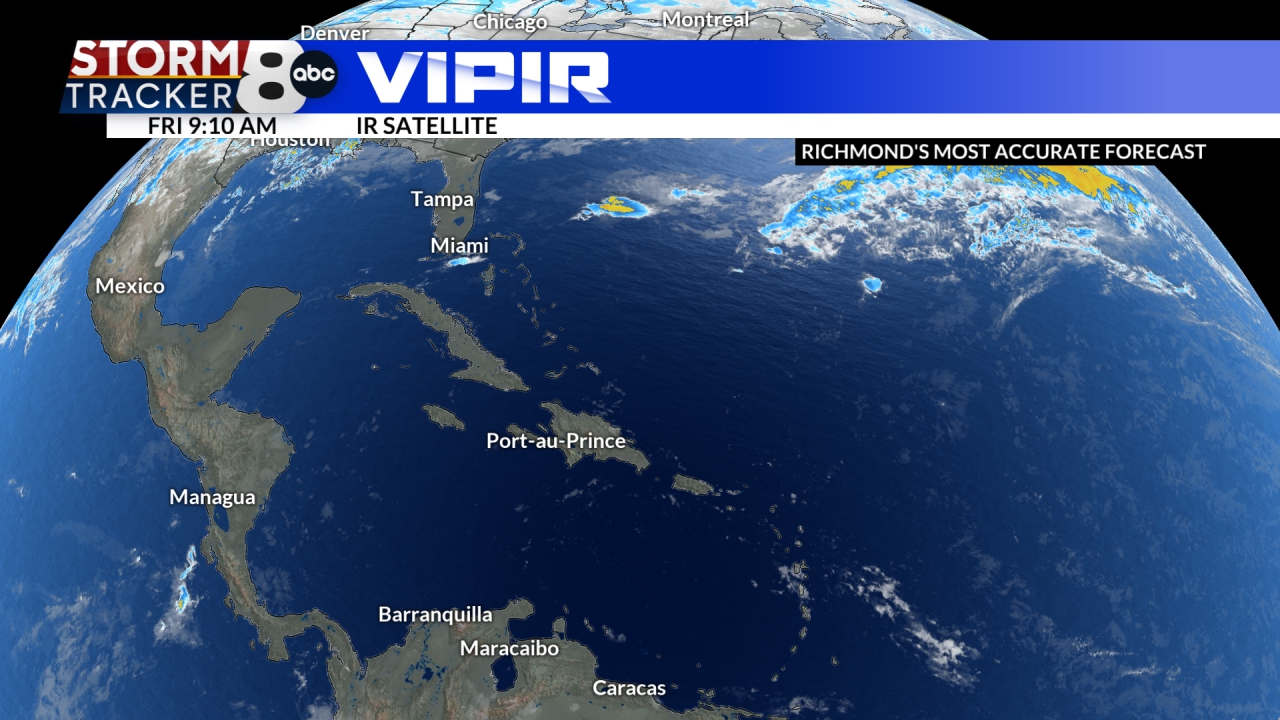 Tropical Storm Coverage for Richmond and Central Virginia