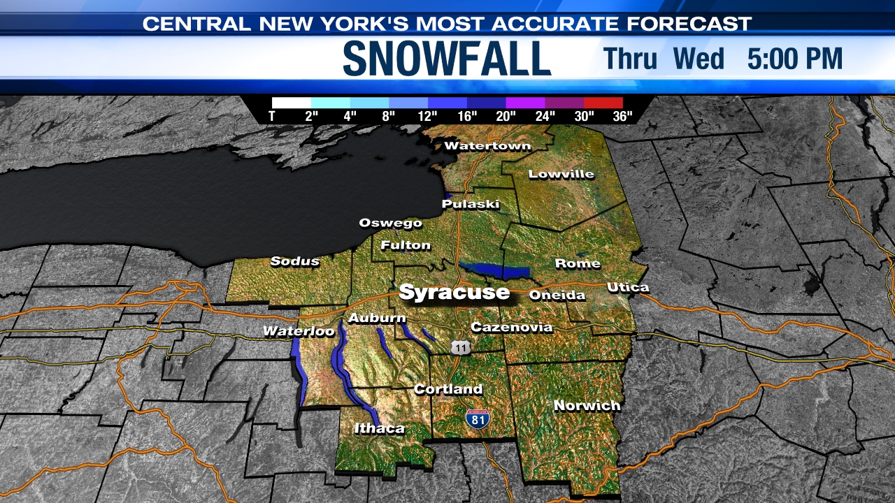 Syracuse Weather | Ithaca, CNY, Rome, Oswego | WSYR