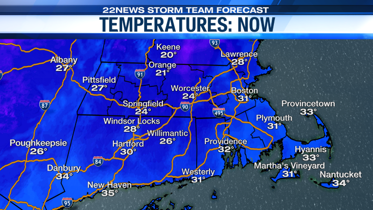 Springfield MA Weather, Temperatures & Wind Speeds | WWLP