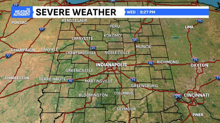 Indy, Indianapolis, Kokomo Weather Radar